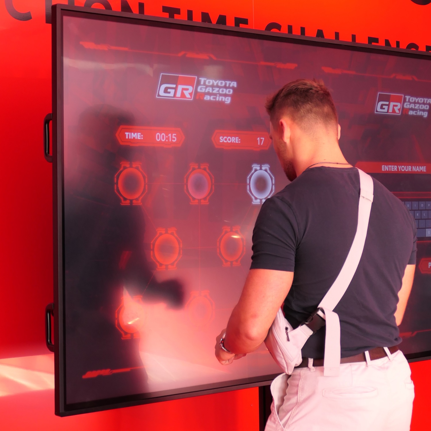Reaction Walls // Hire Interactive Sports & Games // SportSim+