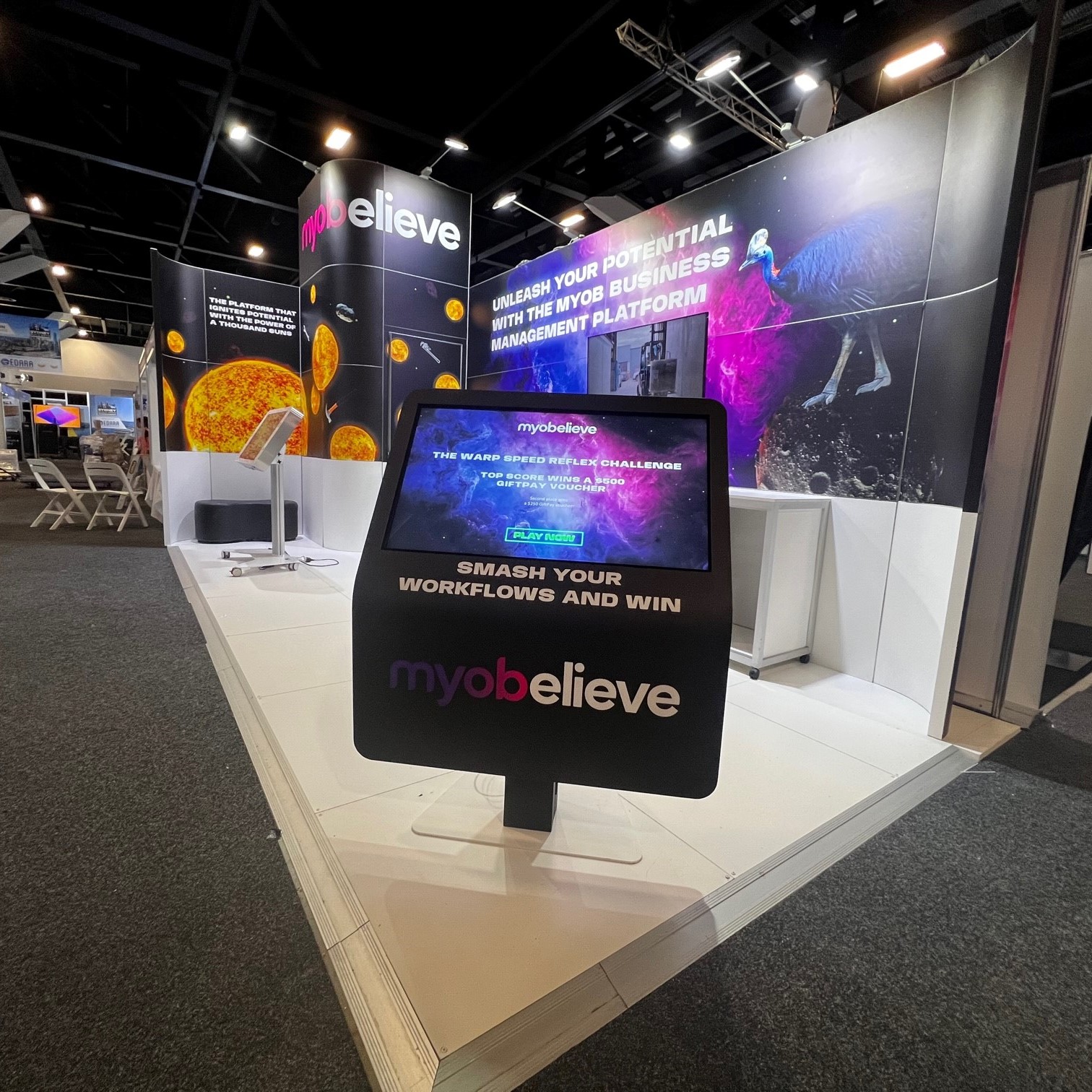 Reaction Walls // Hire Interactive Sports & Games // SportSim+