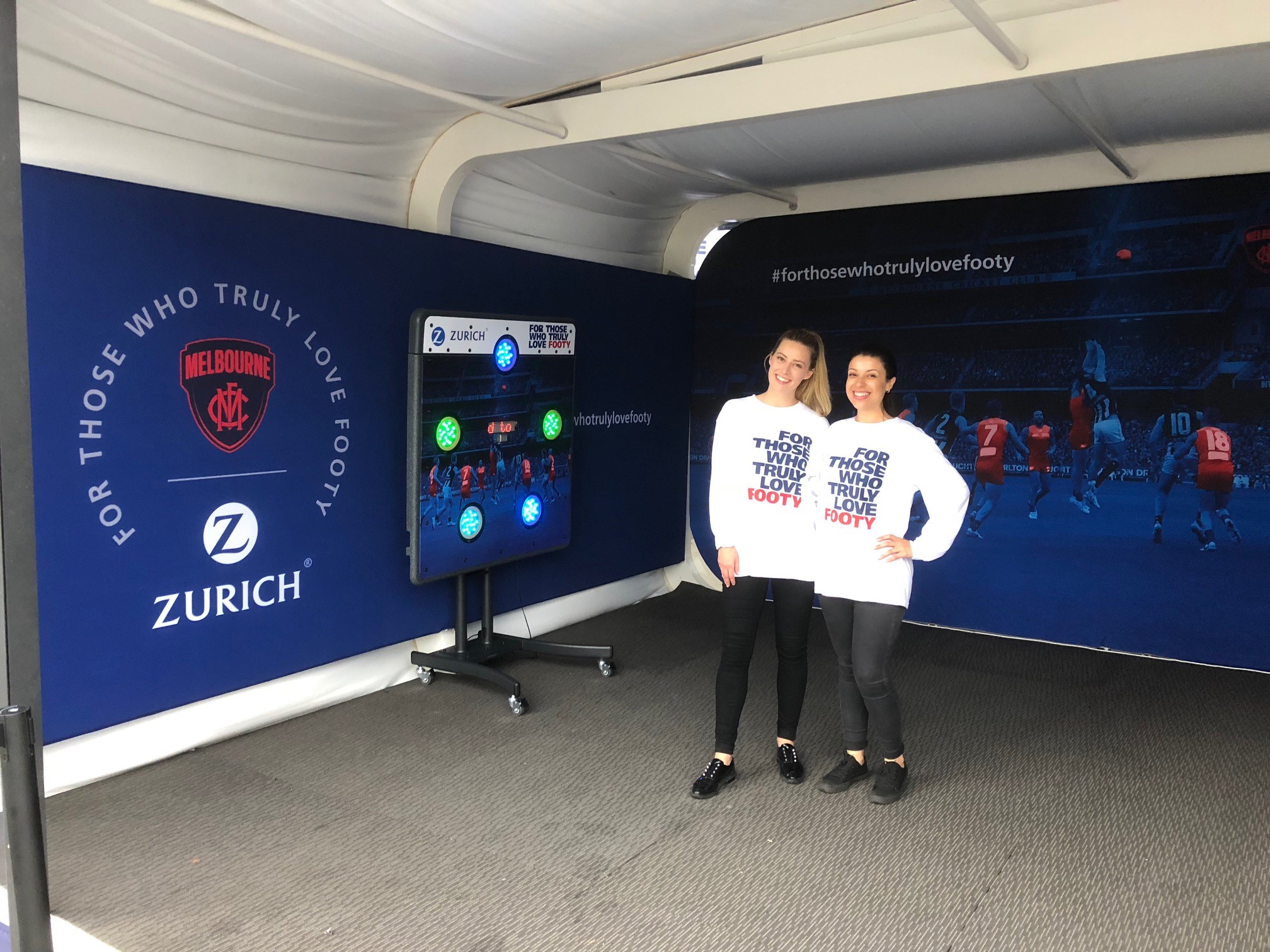 CardioWall Reaction Walls // Hire Interactive Sports & Games // SportSim