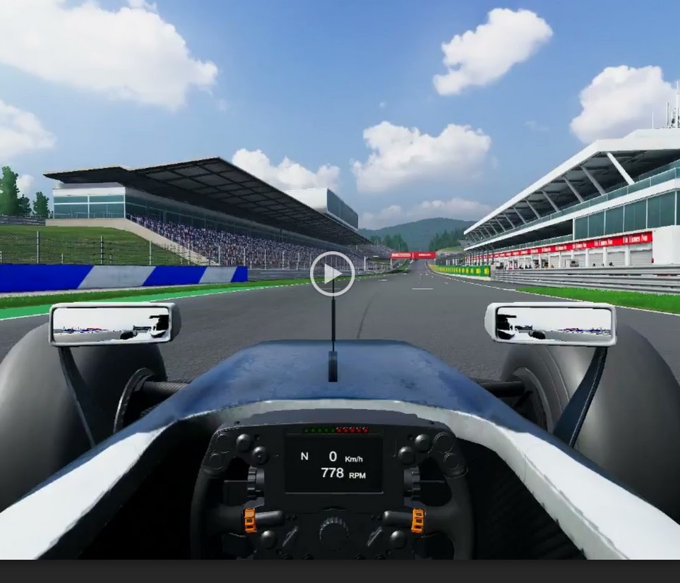 F1 Driver Touchscreen Games // Hire Interactive Sports & Games // SportSim