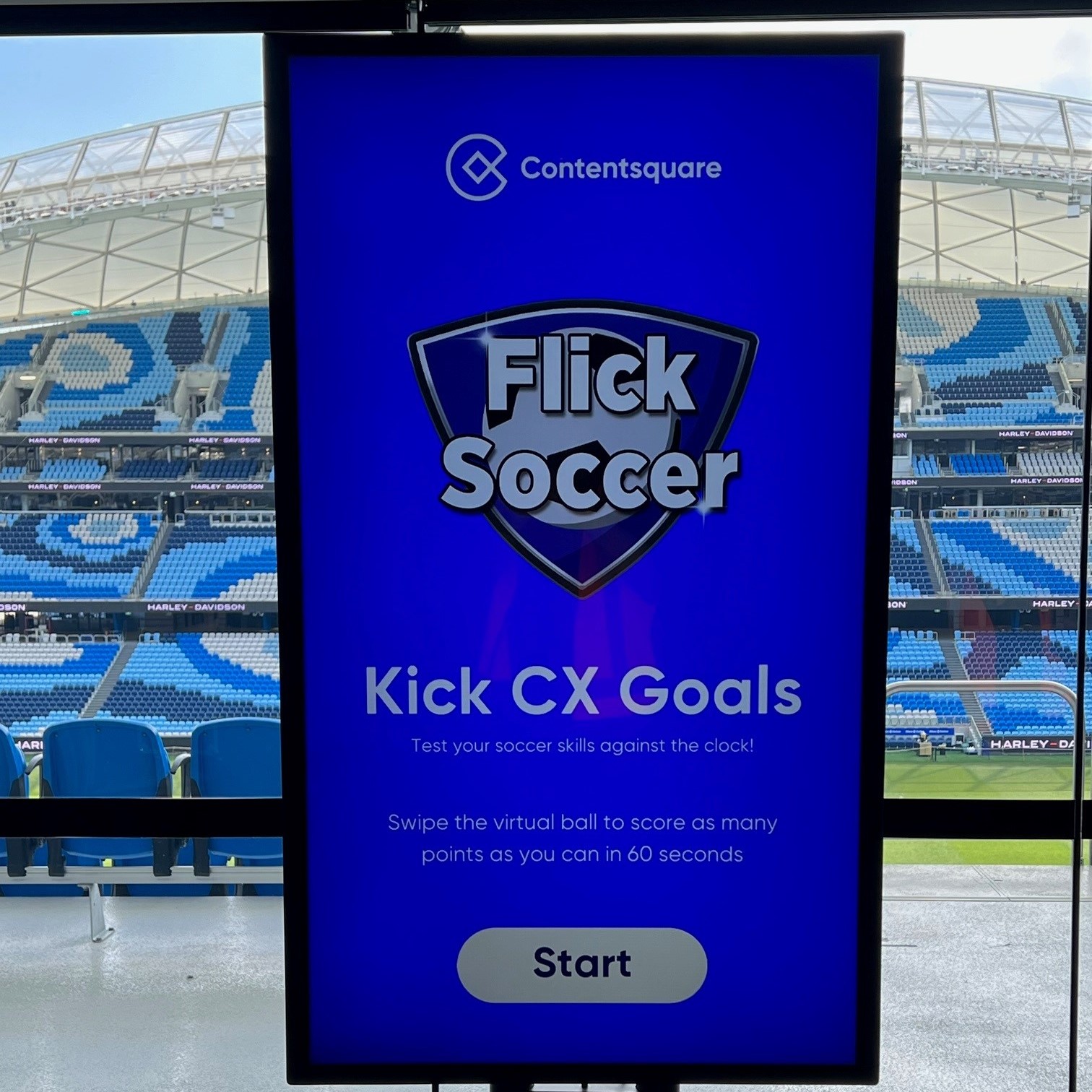 Flick Football Touchscreen Games // Hire Interactive Sports & Games ...