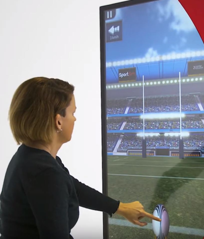 Flick Footy (NRL) Touchscreen Games // Hire Interactive Sports & Games ...