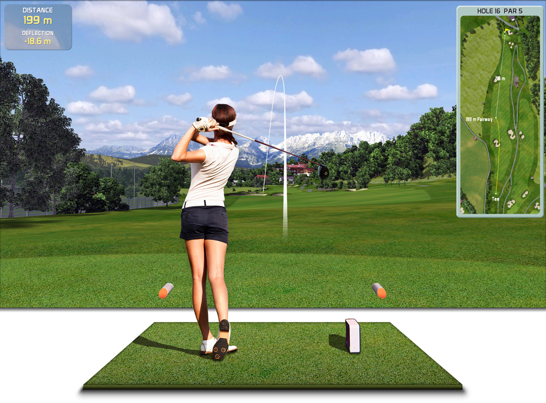 Golf Simulator // Hire Interactive Sports & Games // SportSim