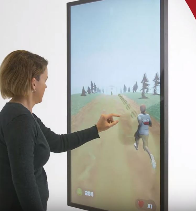 Runner Touchscreen Games // Hire Interactive Sports & Games // SportSim