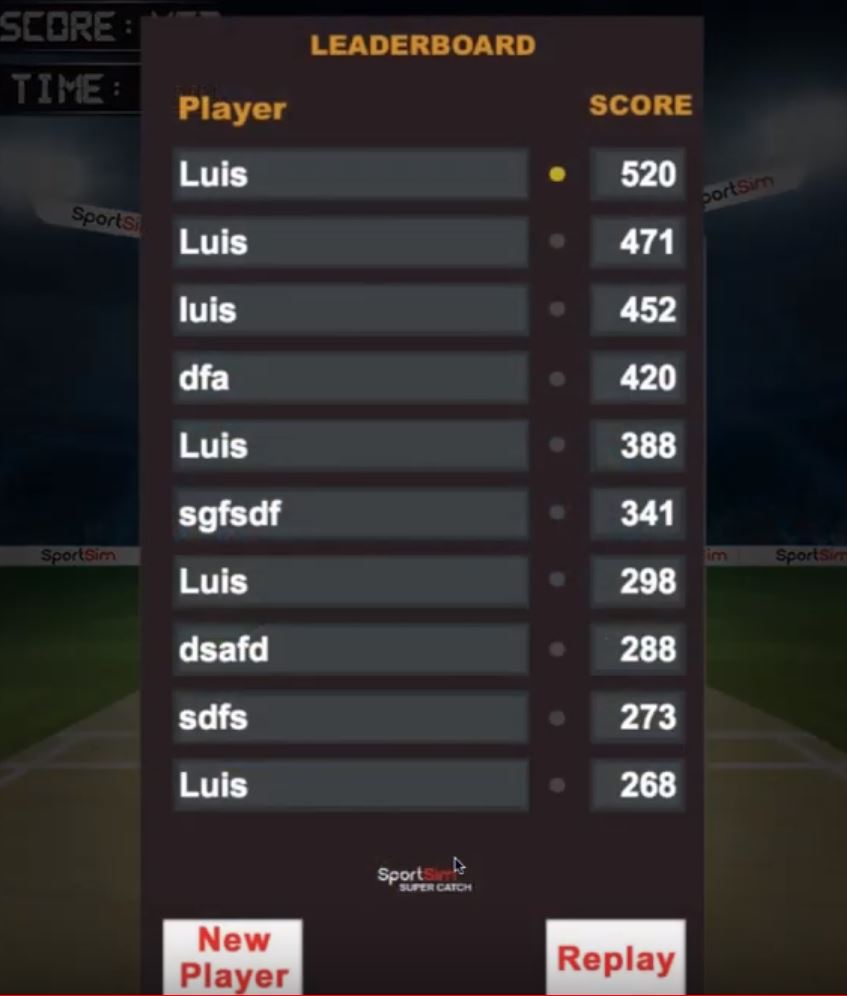 Super Catch Touchscreen Games // Hire Interactive Sports & Games ...