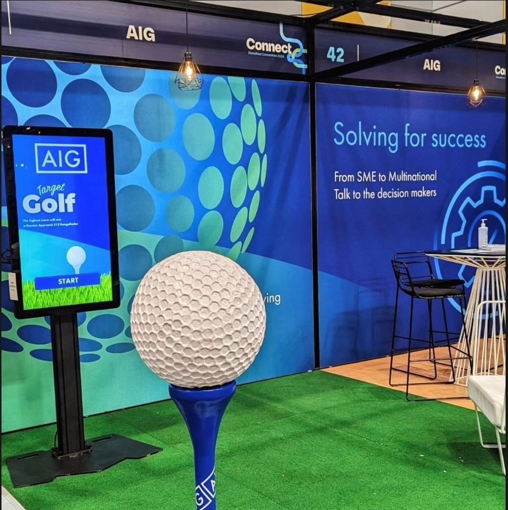 Target Golf Touchscreen Games // Hire Interactive Sports & Games ...