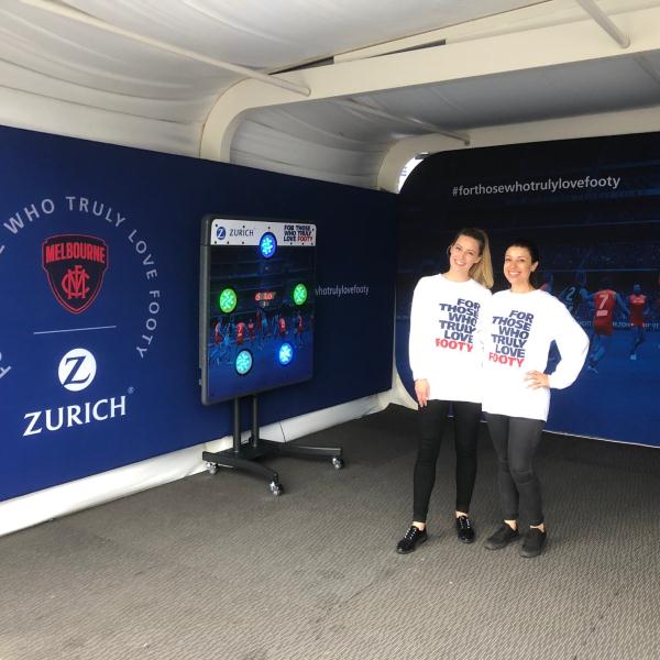 CardioWall Reaction Walls // Hire Interactive Sports & Games // SportSim