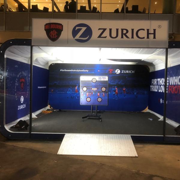 CardioWall Reaction Walls // Hire Interactive Sports & Games // SportSim