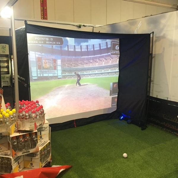 Cricket Sport Simulators // Hire Interactive Sports & Games // SportSim