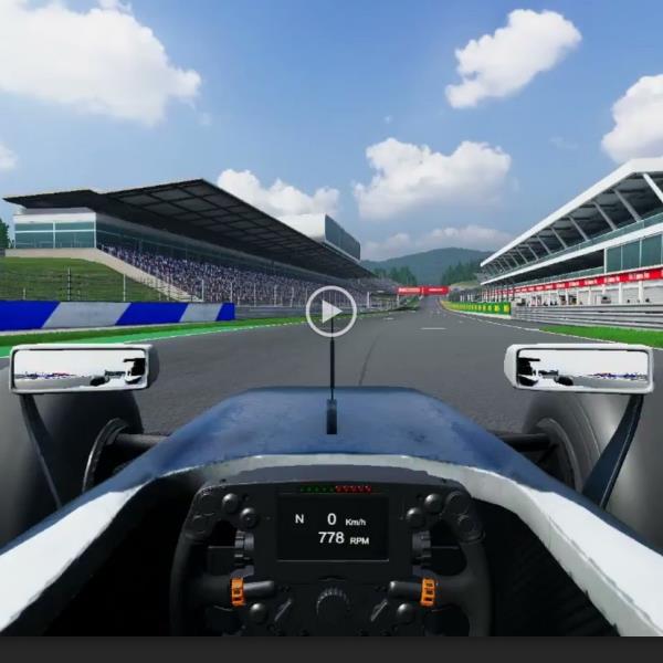 F1 Driver Touchscreen Games // Hire Interactive Sports & Games // SportSim